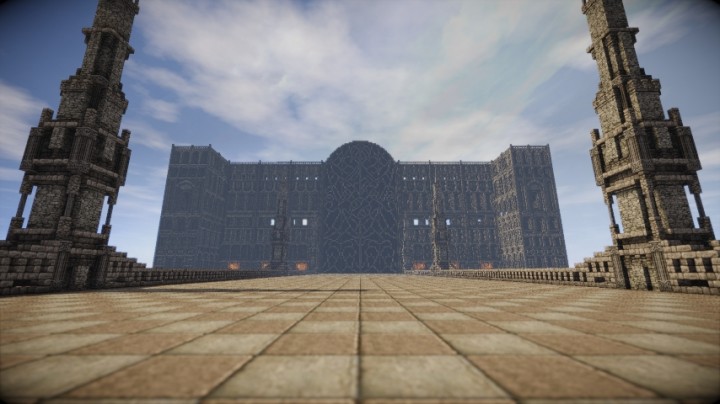 The Gate and Bridge Minecraft Map