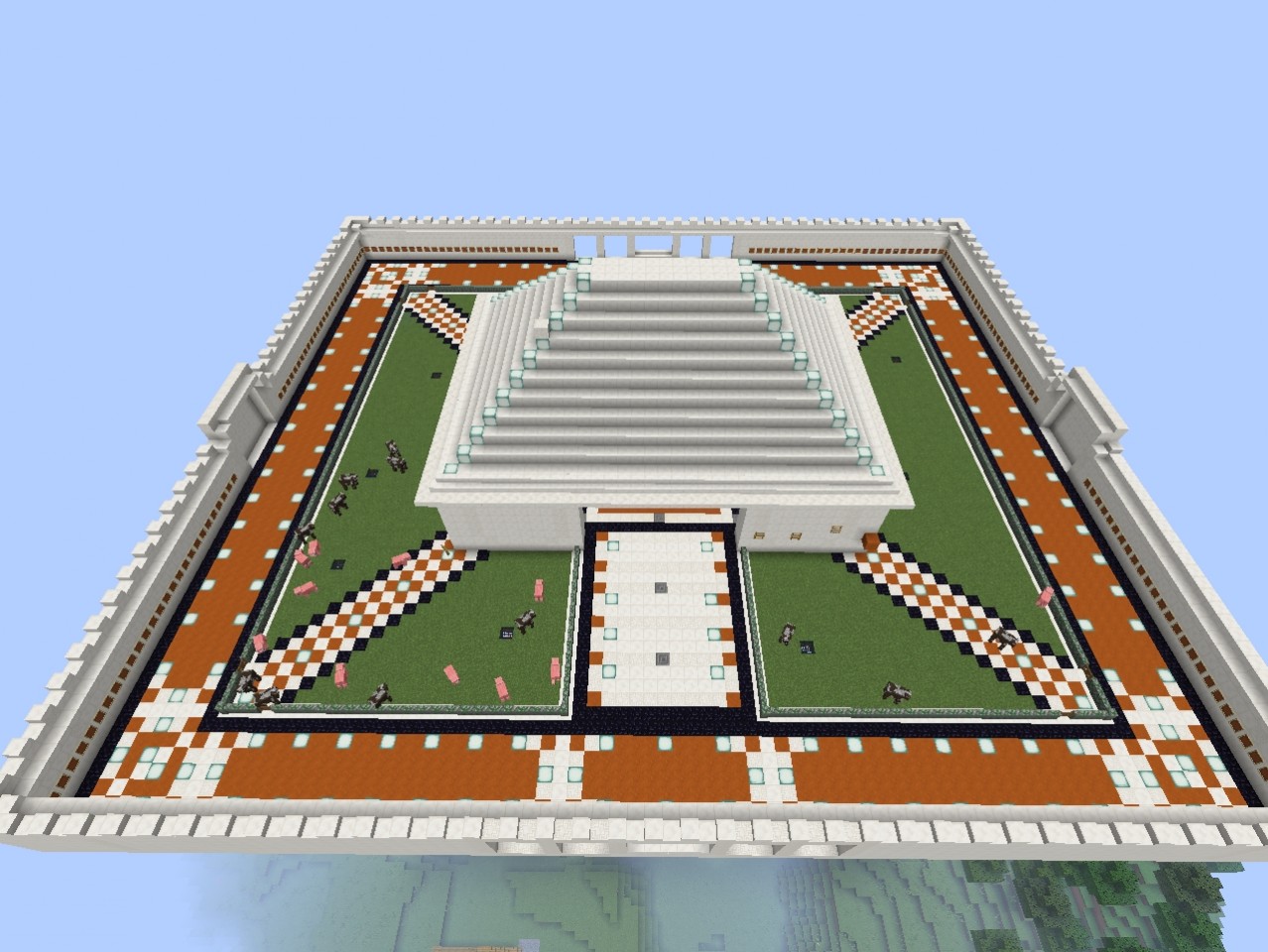 PvP/Faction Server Spawn Minecraft Map