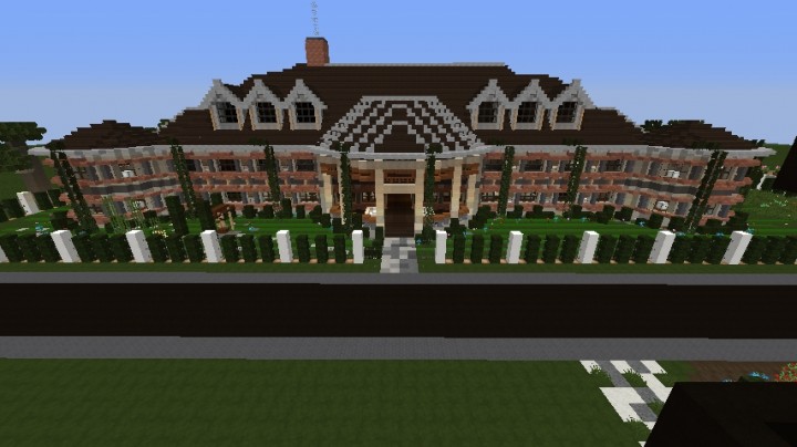 Awesome Traditional Mansion Minecraft Map