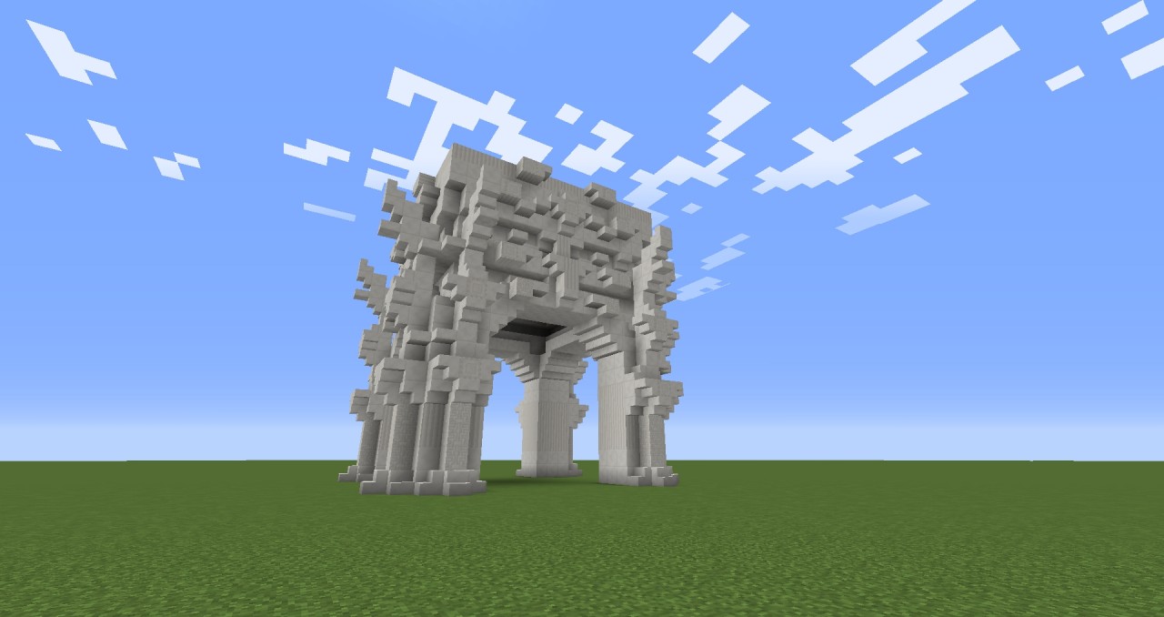 Roman Structure! speed build Minecraft Map