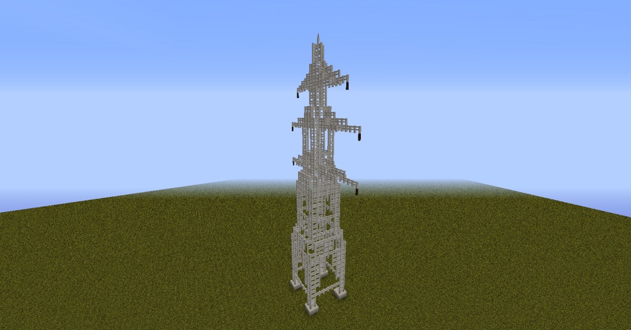 Realistic Overhead Line Minecraft Map