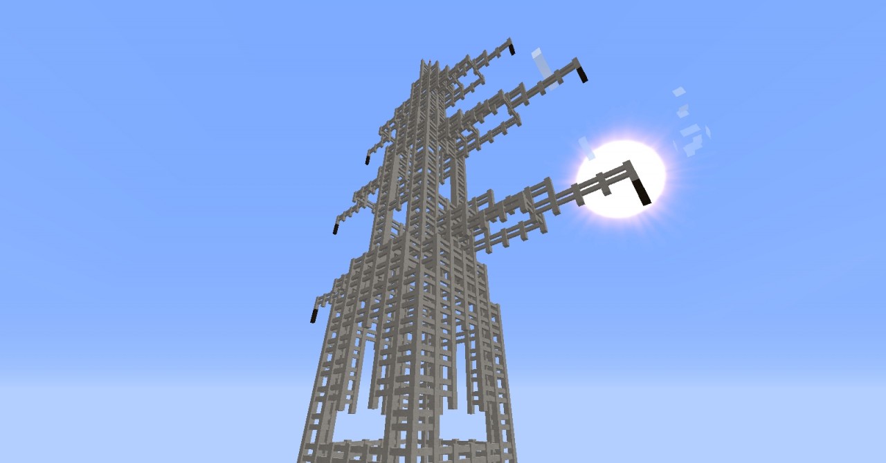 Realistic Overhead Line Minecraft Map