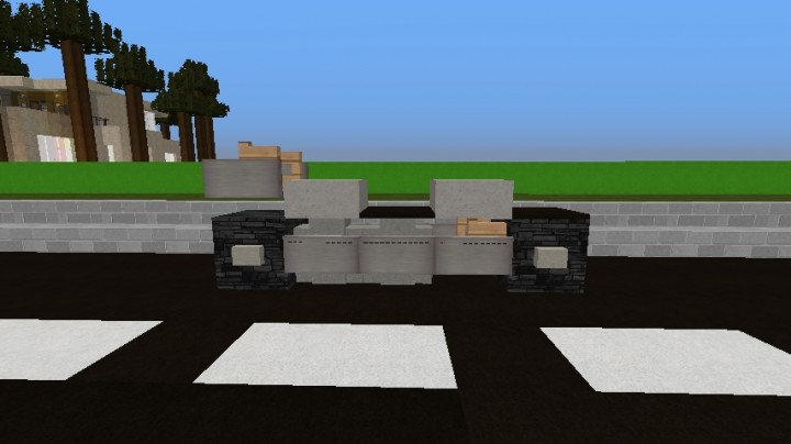 How to make motorcycle in 4 easy steps Minecraft Map