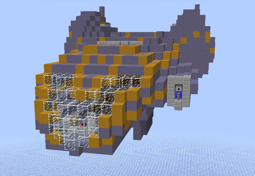 Rousseau-Class Dropship Minecraft Map