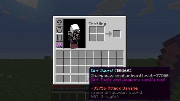 Dirt Tools and armor | Minecraft Vanilla Mod Minecraft Map