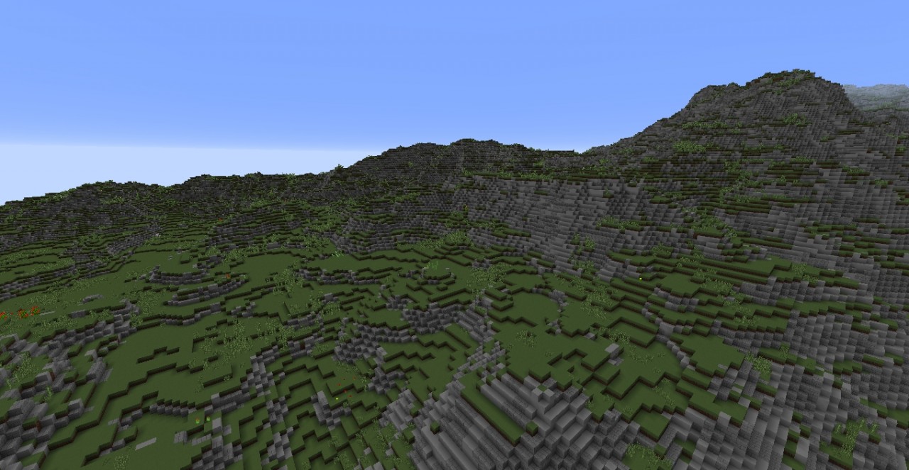 Ridged Plains Minecraft Map