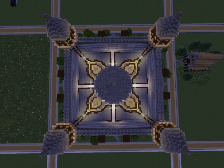 Wood and Stone Castle Minecraft Map