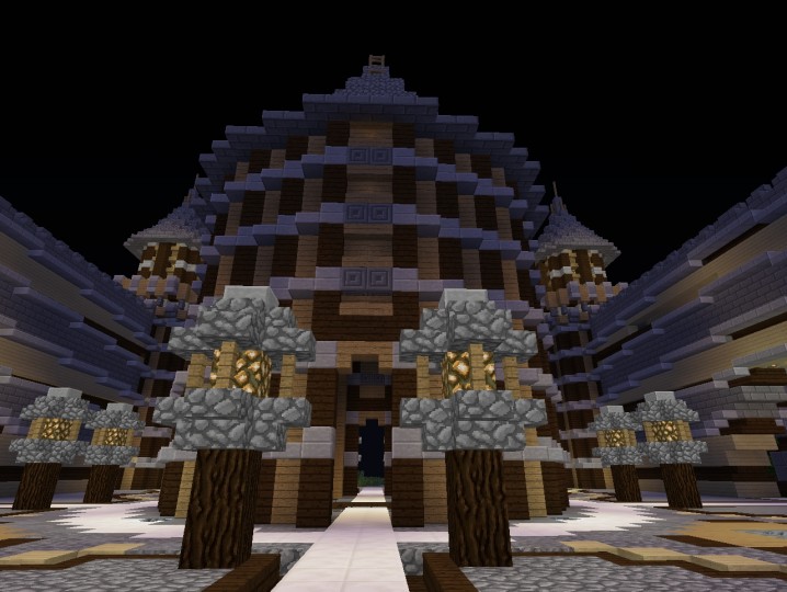 Wood and Stone Castle Minecraft Map