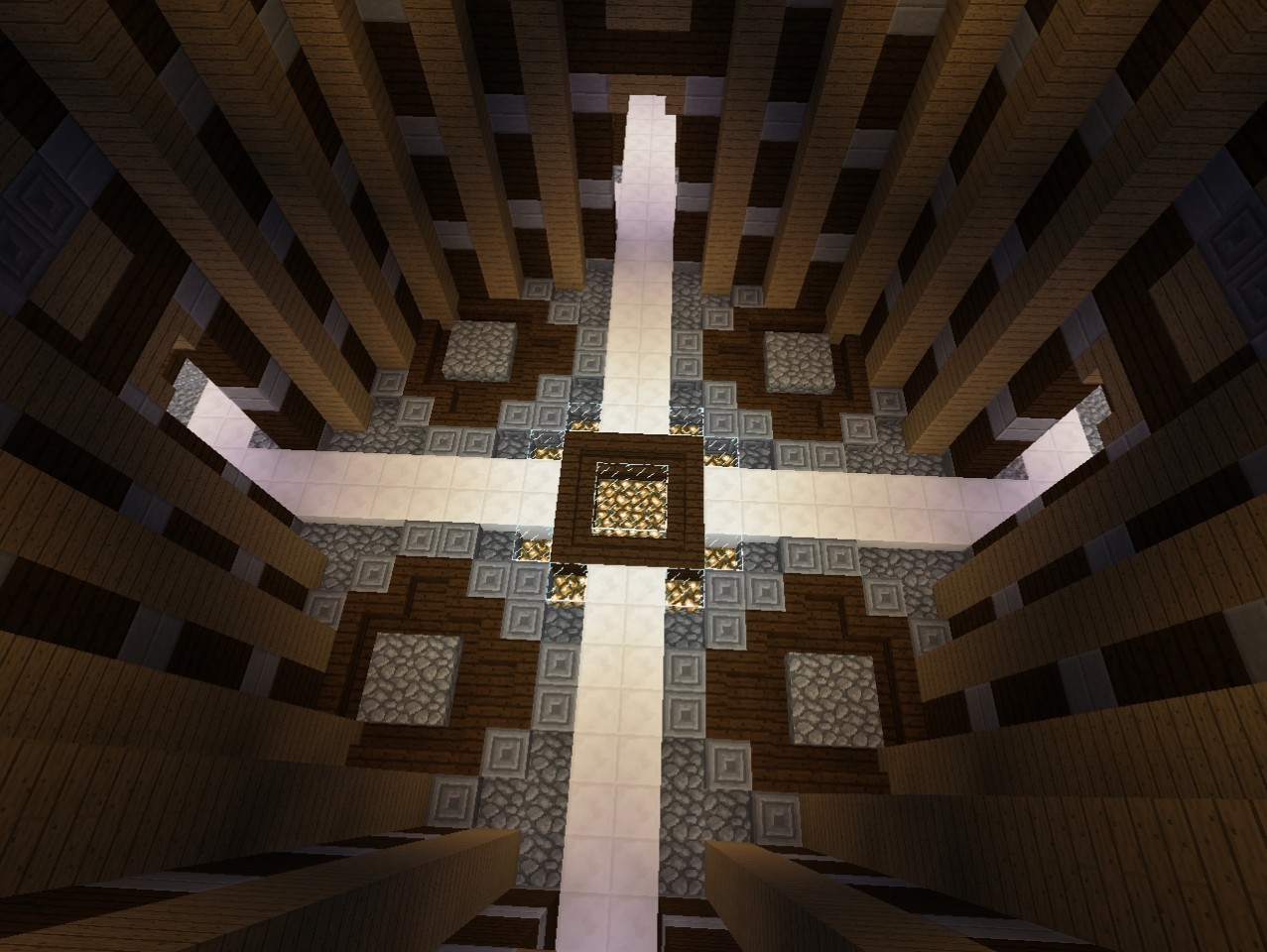 Wood and Stone Castle Minecraft Map