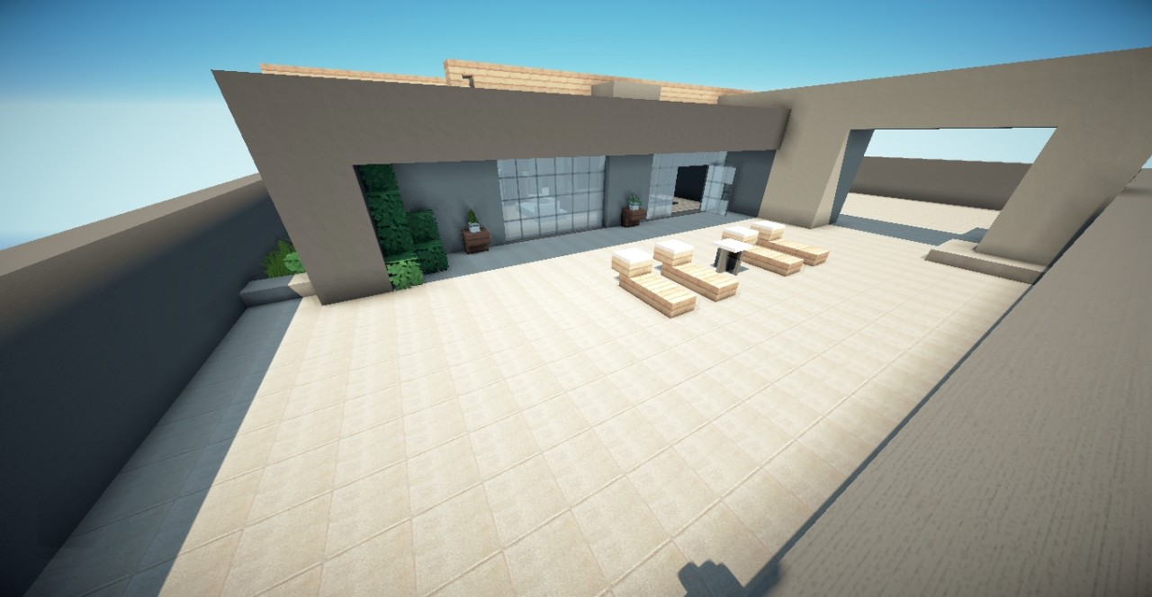 Reservoir || Modern house Minecraft Map