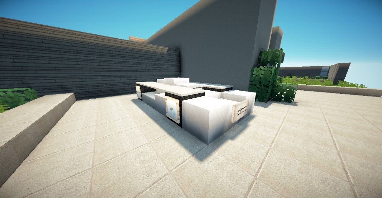 Reservoir || Modern house Minecraft Map