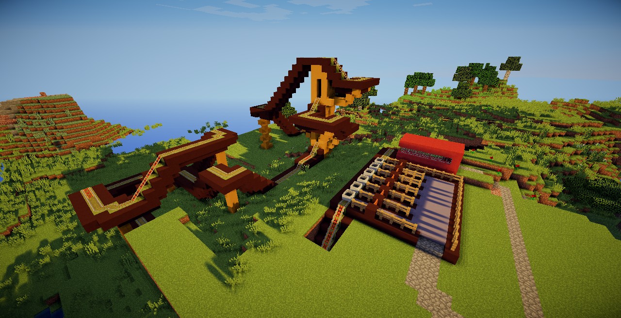 IDEK ROLLER COASTER 3 Minecraft Map
