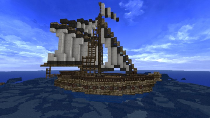 Small Ship Minecraft Map
