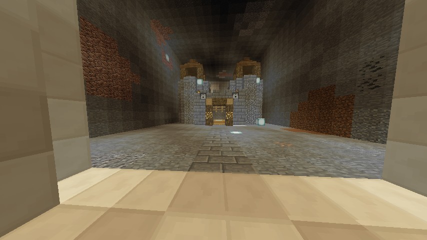 Secret Entrance To a Underground Castle Minecraft Map