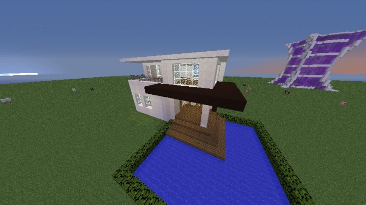 Medium sized Contemporary Building Minecraft Map