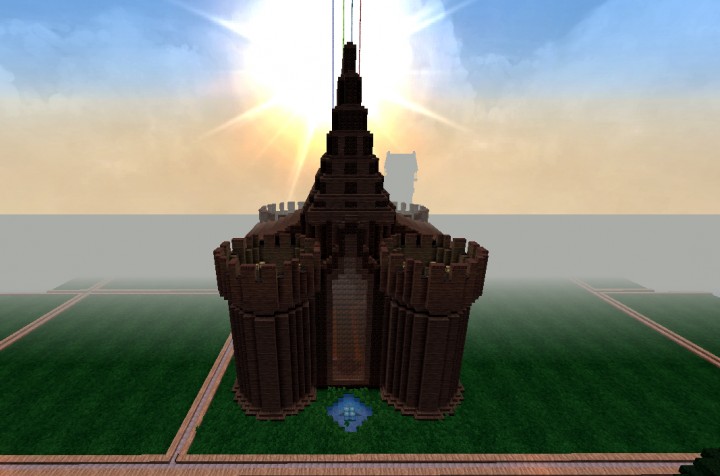 The Very Flammable Fantasy Castle Minecraft Map