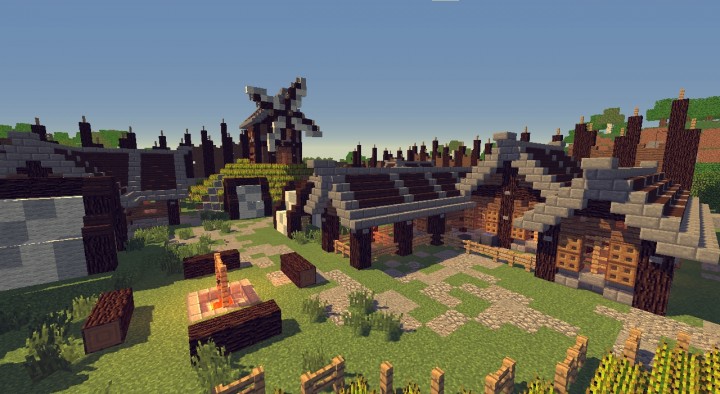 Viking Village Minecraft Map