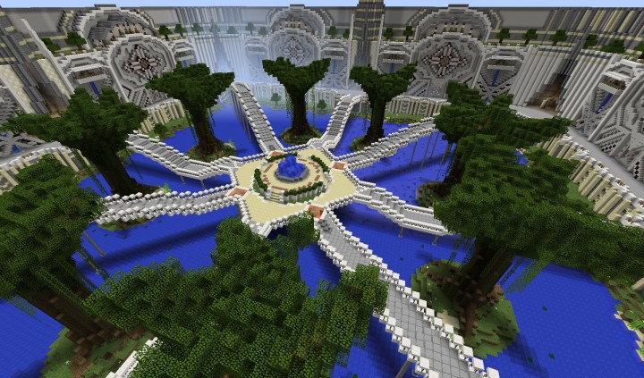 Awesome Hub/spawn Minecraft Map
