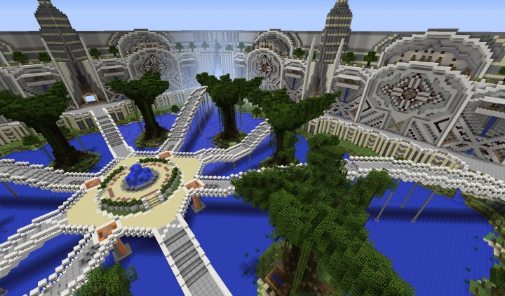 Awesome Hub/spawn Minecraft Map
