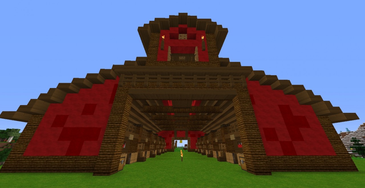Horse Stable Barn Minecraft Map