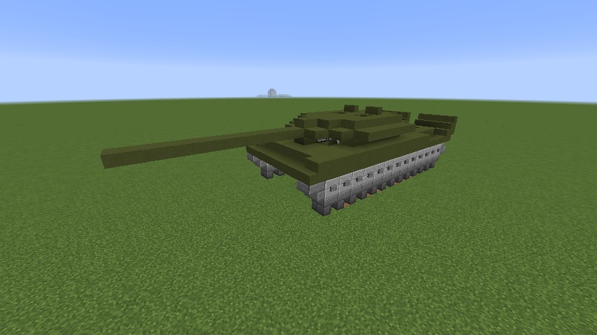 Driveable Tank Minecraft Map