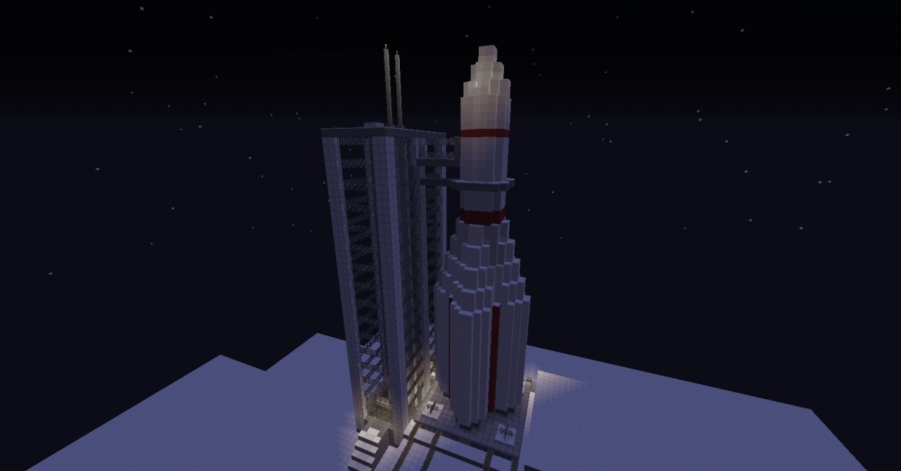 Soviet space program Minecraft Map