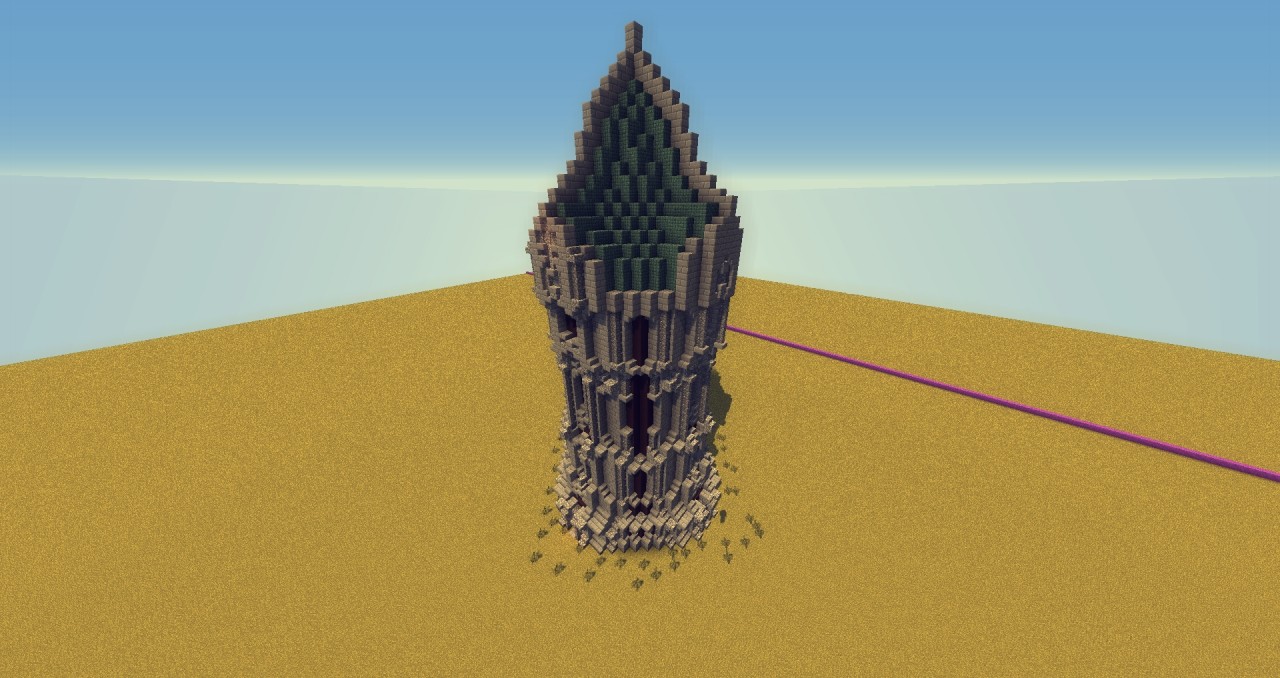 Gothic Tower V2 by yasu Minecraft Map