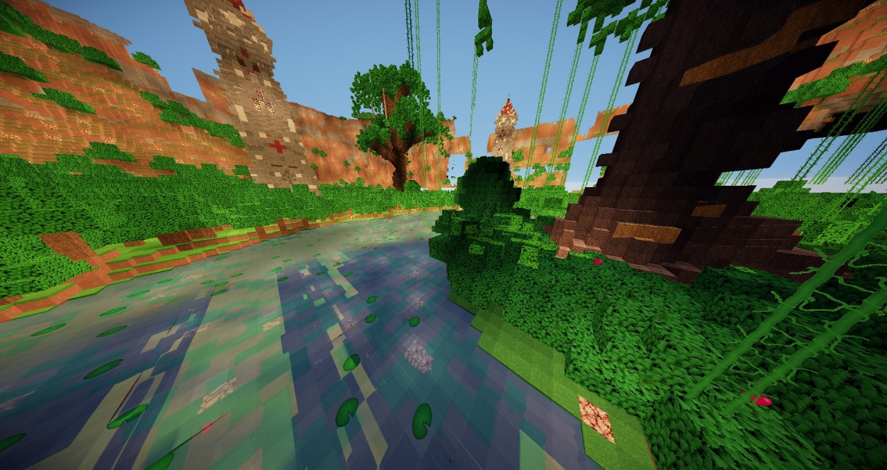 Pvp Spawn Minecraft Map