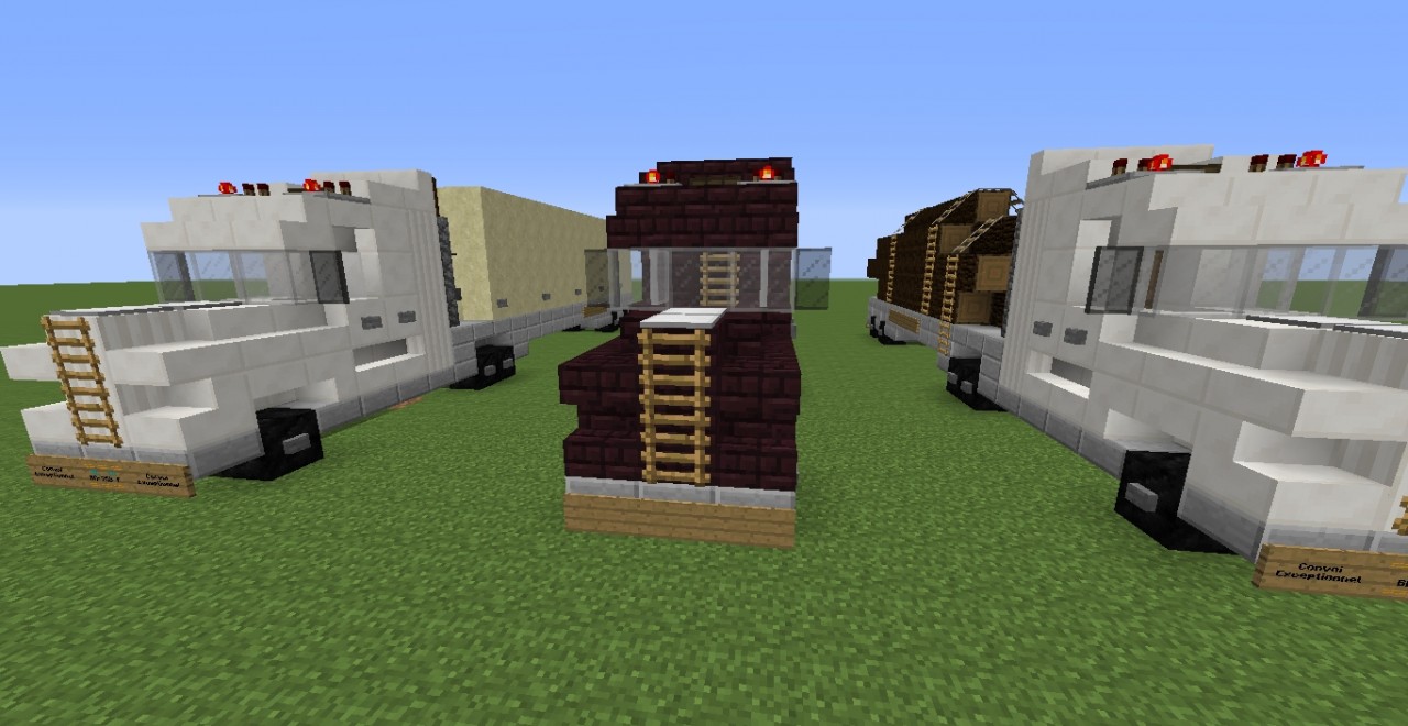 Custom Minecraft Cargo Trucks Minecraft Map