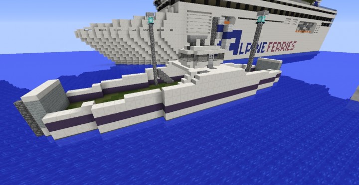 Alpine - Realistic ferries Minecraft Map