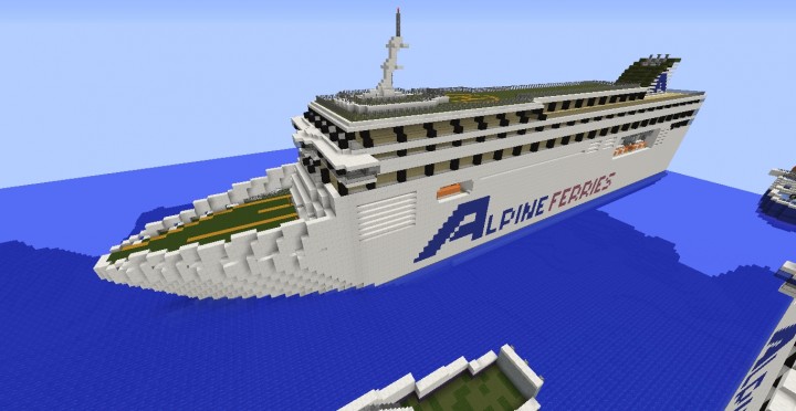 Alpine - Realistic ferries Minecraft Map
