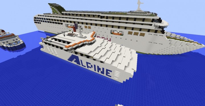 Alpine - Realistic ferries Minecraft Map