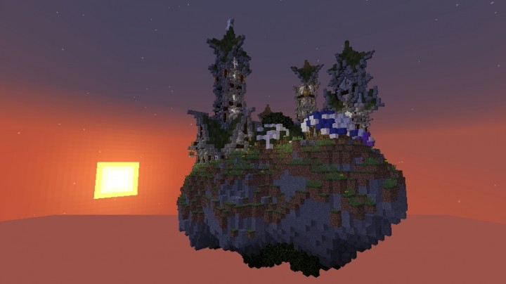 Magma Sky High Prison. Minecraft Server