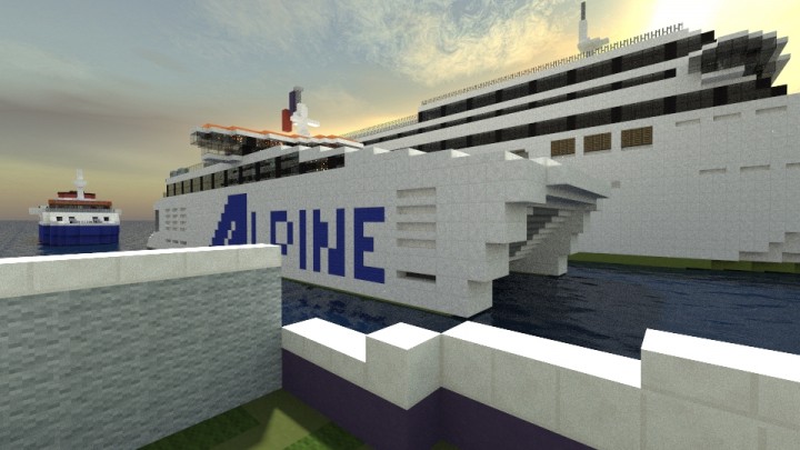Alpine - Realistic ferries Minecraft Map