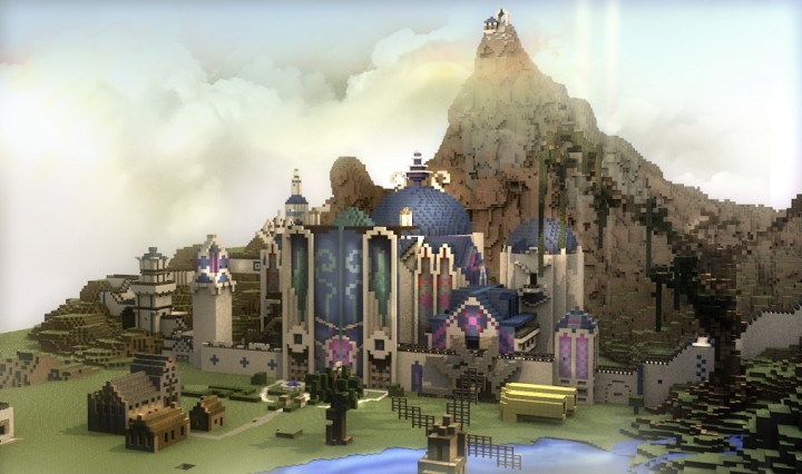 Lazurite Castle Minecraft Map