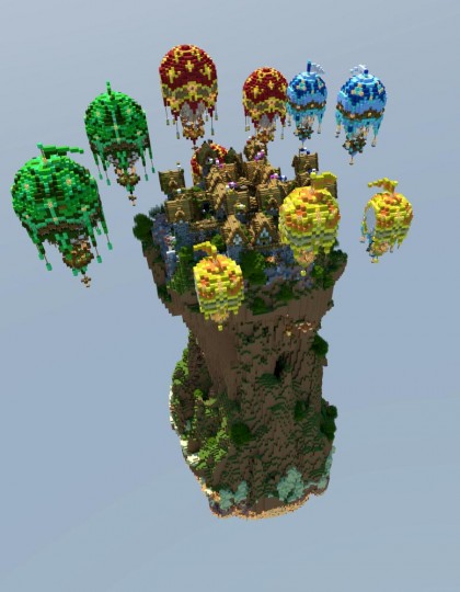 A Royalty Free MiniGame! Minecraft Map