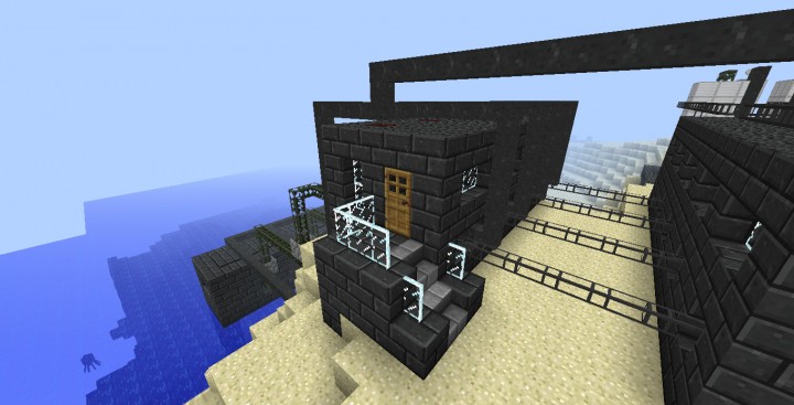Complex Refinery Facility with Control Room Minecraft Map