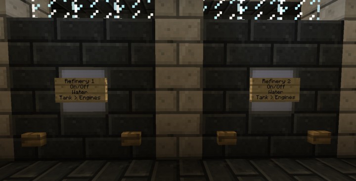 Complex Refinery Facility with Control Room Minecraft Map