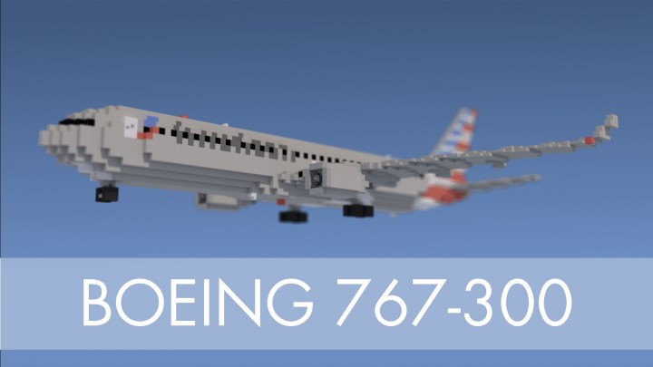 Boeing 767-300 – Airline Liveries Minecraft Map
