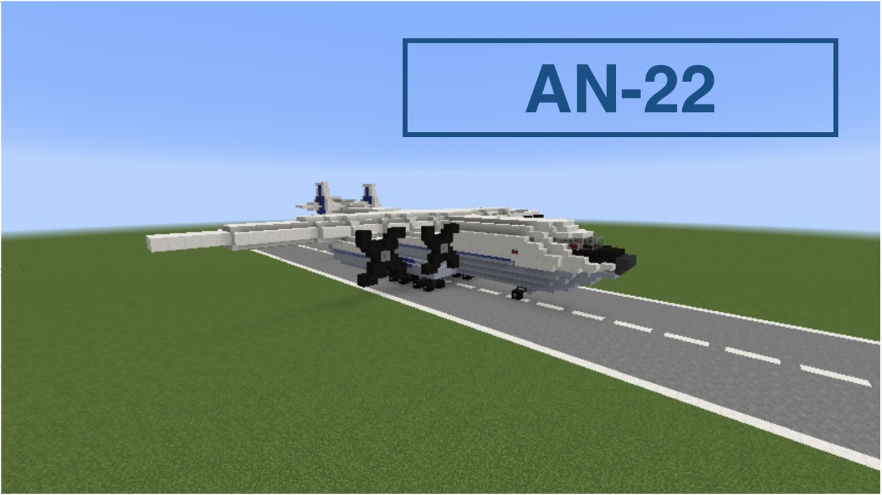 Antonov 22 Minecraft Map