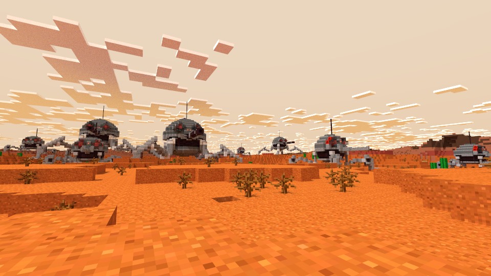 DSD1 (Big + Small + Mini Version) STAR WARS Minecraft Map