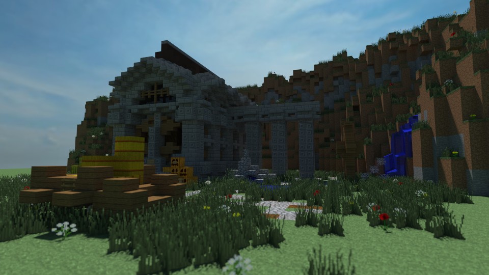 Fantasy House with Interior Minecraft Map