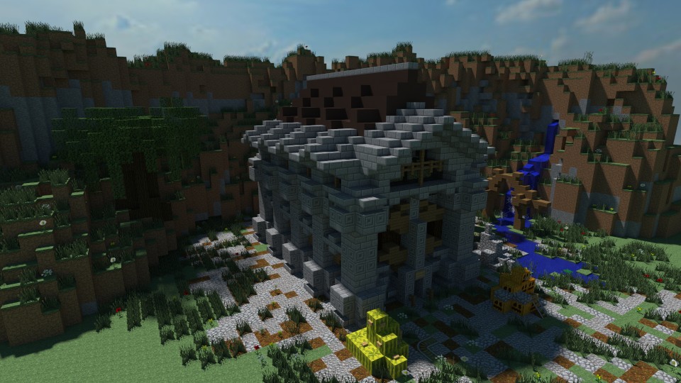 Fantasy House with Interior Minecraft Map