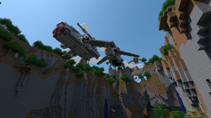 LAAT - Infantry STAR WARS Minecraft Map