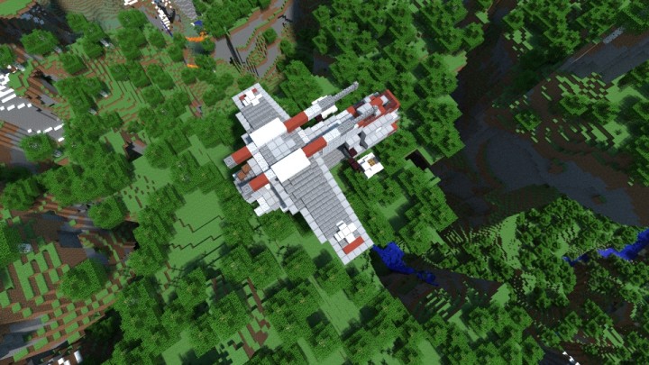 LAAT - Infantry STAR WARS Minecraft Map