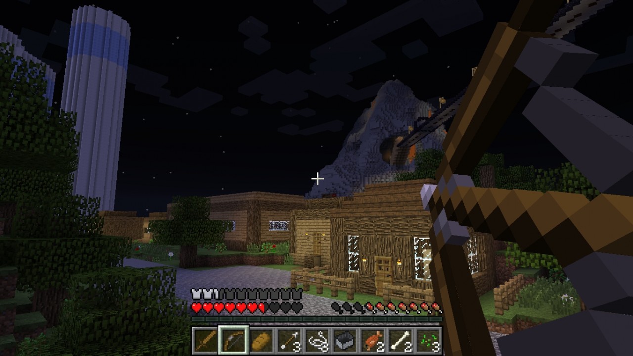 The 8-Building Survival Games Minecraft Map