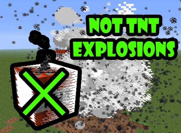 NOT TNT EXPLOSIONS (VANILLA) Minecraft Map