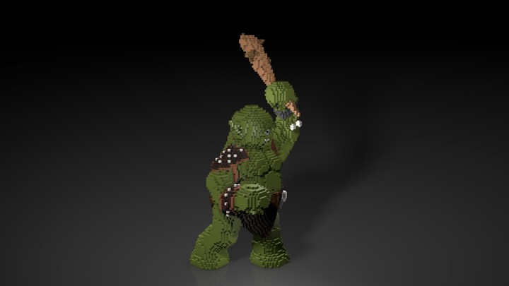 Ogre organic Minecraft Map