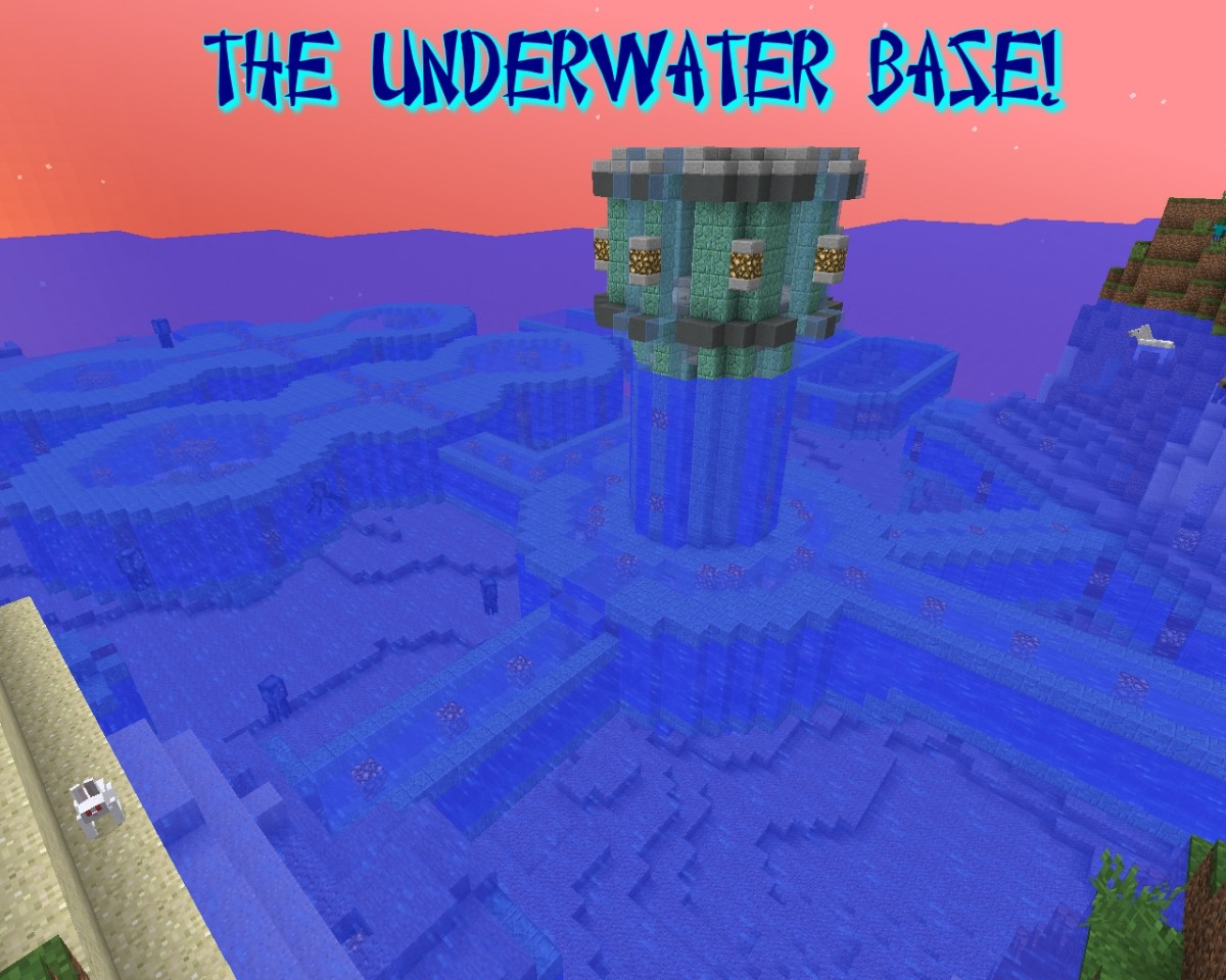 Malew's projects #1: The Underwater Base Minecraft Map