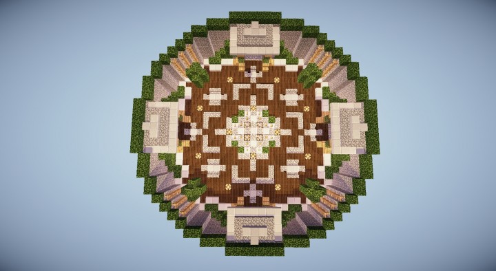 Small Hub/Spawn Minecraft Map